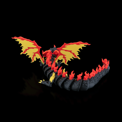 🐉 Scorchwing Tyrant・ STL File for 3D printing・Cults