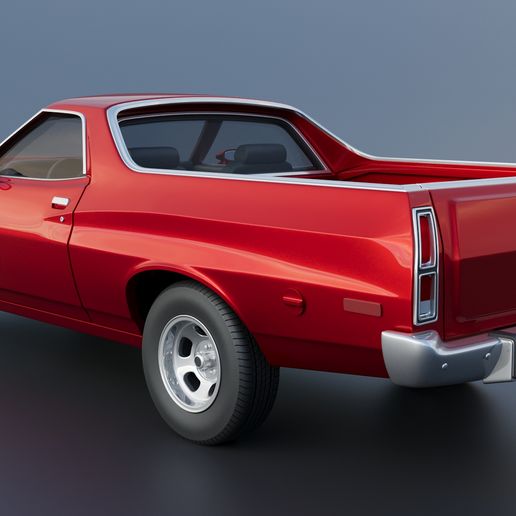🚗 Ranchero 1974・ 3D File for 3D printing・Cults