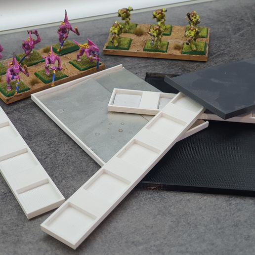 STL file Tray 25mm 5x5 🎲 ・3D print object to download・Cults