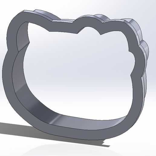 STL file Cookie Cutter Hello kitty 🍪 ・3D printable model to download・Cults