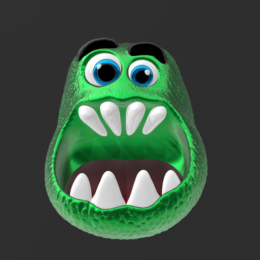 arquivo STL cute monster key holder 👹 (3MF)・Modelo para baixar e ...
