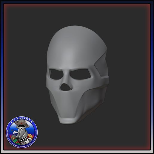Free 3D file Skull Face mask (Combat Master) 💀 ・3D printable model to ...