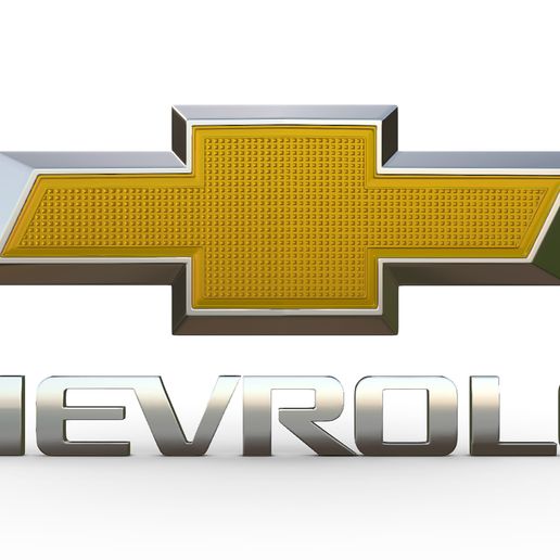 🚙 chevrolet logo・ STL File for 3D printing・Cults