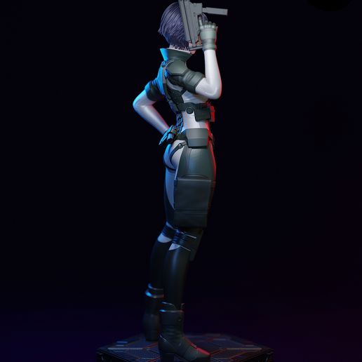 ♀️ Motoko Kusanagi CHARACTER BY ESM・ 3D File for 3D printing・Cults