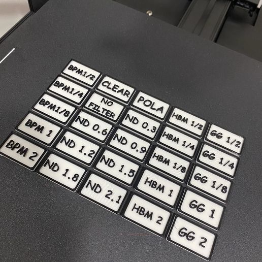 Archivo STL CAMERA TAGS 📷 ・Modelo de impresión 3D para descargar・Cults