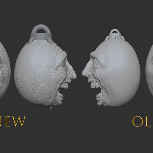 📁 Screaming Behelit - High-Detail 3D Print File | Berserk OBJ・ OBJ File ...