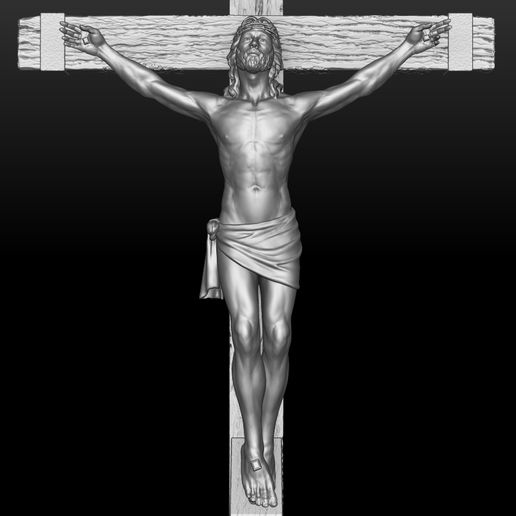 ️ Jesus Christ model・Бесплатный STL для 3D-печать・Cults