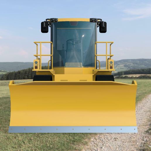 🌆 1/14 RC Dozer/Grader・ STL File for 3D printing・Cults