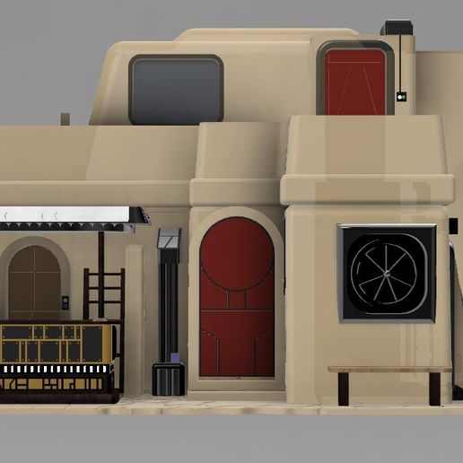 ⭐ STAR WARS TATOOINE・ STL File for 3D printing・Cults