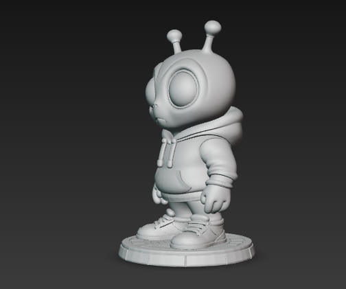 👽 urban alien・ STL File for 3D printing・Cults