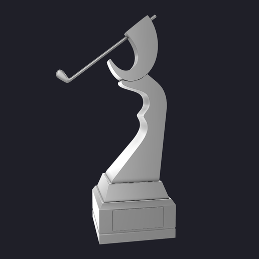 🏌️ golf trophy 3D MODEL・ 3D File for 3D printing・Cults