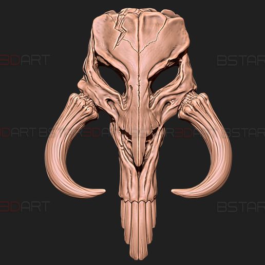 💀 Mythosaur Skull High Quality - Mandalorian Starwars Movie・ 3D File ...