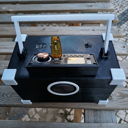 STL file mp3 box, radio, bluetooth 📦 ・3D printable model to download・Cults