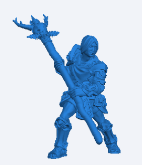 STL file Human Male Druid 4 ♂️ ・3D print model to download・Cults