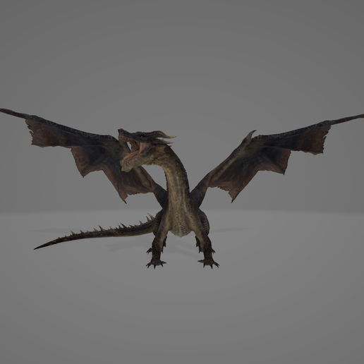 👹 MONSTER HUNTER FATALIS・ STL File for 3D printing・Cults