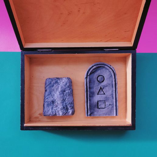 🦑 Squid game mini games (3 games set) / gong-gi / flying stone ...