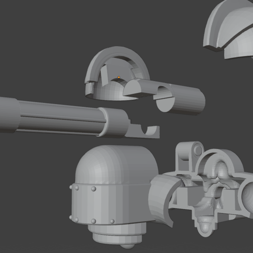 ⚔ Terracotta Automata, Bunker Buster・Free 3D File for 3D printing・Cults