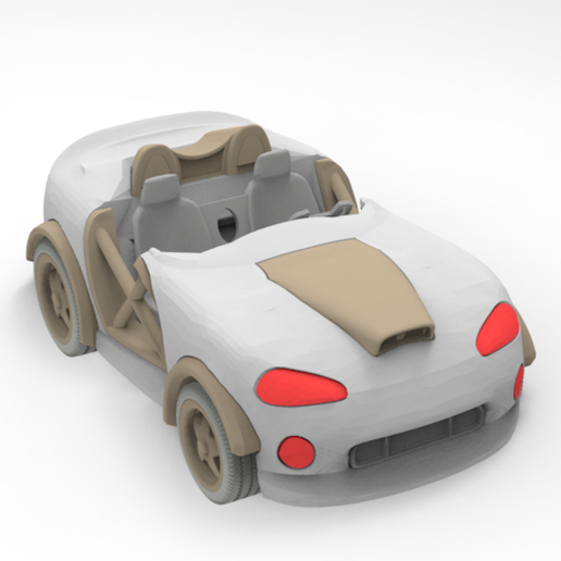 🚗 Car V13・Free STL File for 3D printing・Cults