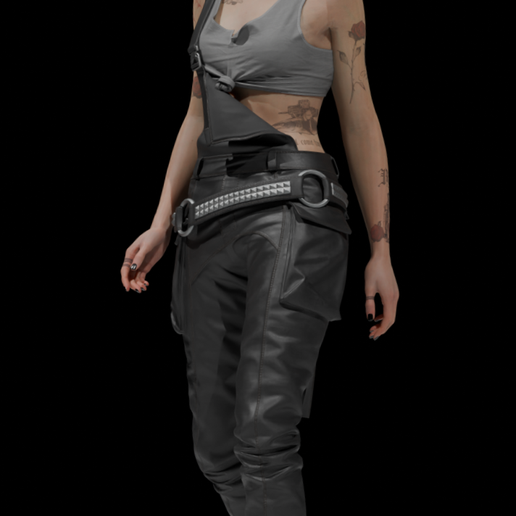 🇵🇦 Cyberpunk - Judy・Archivo STL para Impresión 3D・Cults