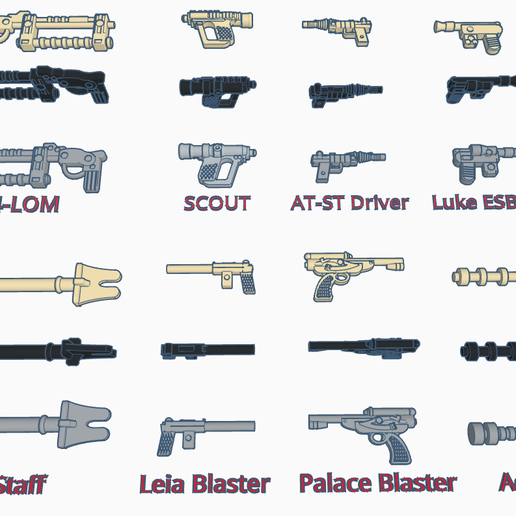 star wars weapons guide