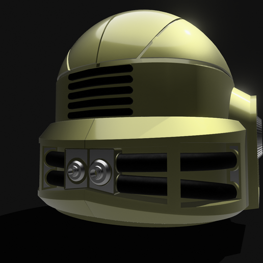 🛰 Space Marine MK 2 DECIMATOR・Free 3D File for 3D printing・Cults