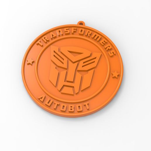 🤖 Transformers Logo pendant・Free STL File for 3D printing and CNC ...