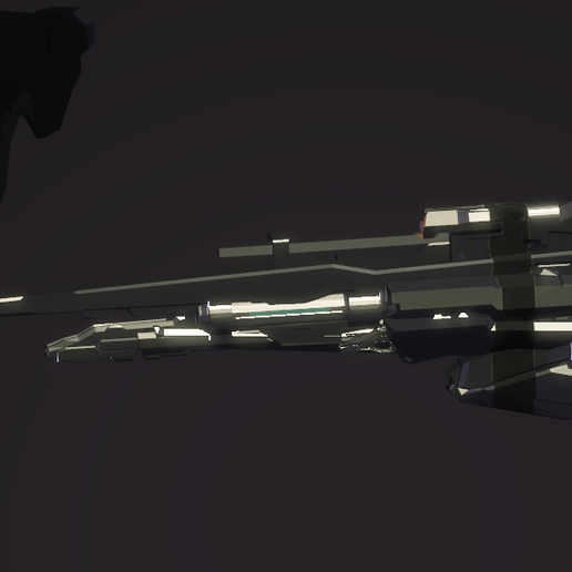 😇 Forerunner Acolyte-class Harrier・Free STL File for 3D printing・Cults