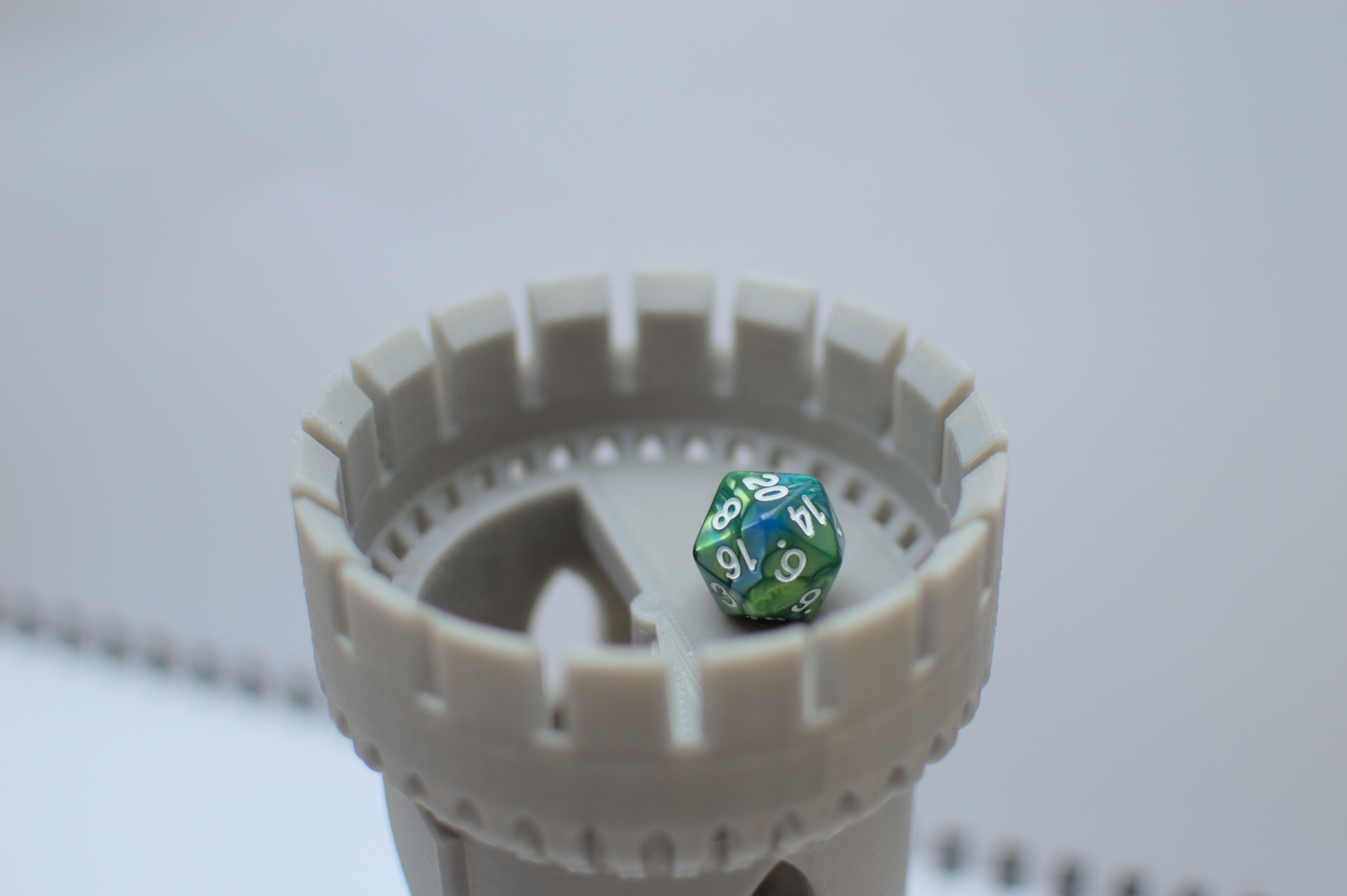 Descargar archivo STL Torre de dados del castillo con cárcel de dados • Modelo imprimible en 3D ...