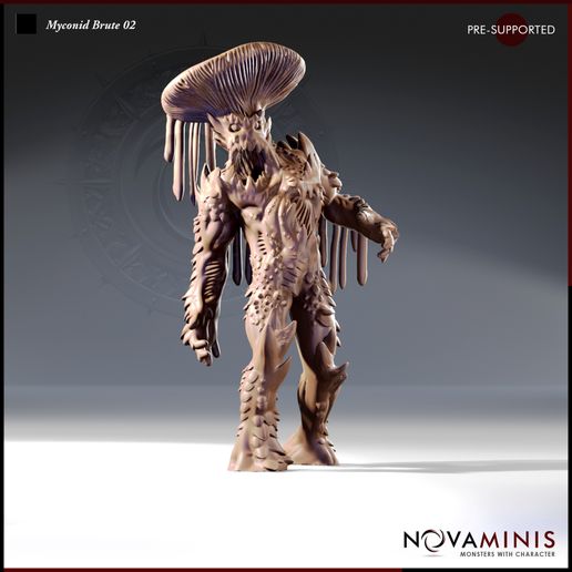🍄 The Realm of Shadows: Myconid Colony・ 3D File for 3D printing・Cults