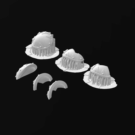 🆓 Assorted AOS Ogor Bits, Shoulder Armor & Gnoblar Keg Carrier (FREE ...