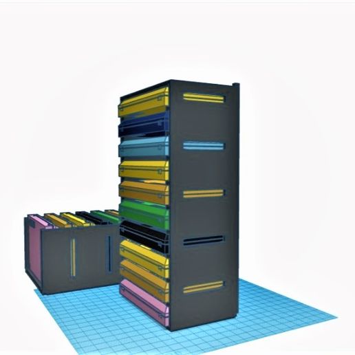 👪 Famicom Cartridge Holder family・ STL File for 3D printing・Cults