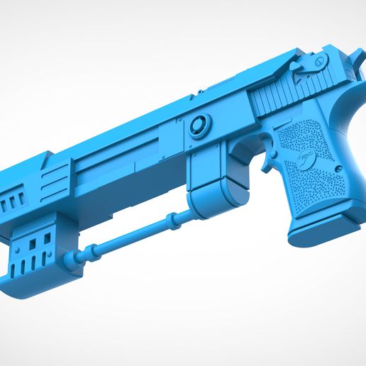 🔫 T-60 pistol from the tv series Fallout 2024・ STL File for 3D printing ...