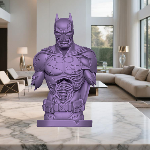 zombie batman bust