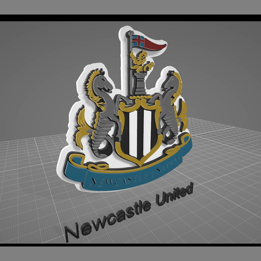 📛 Premier League Newcastle United keychan badge printable and ...