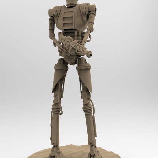 🤖 ig-11 from mandalorian 3D print model・ STL File for ・Cults