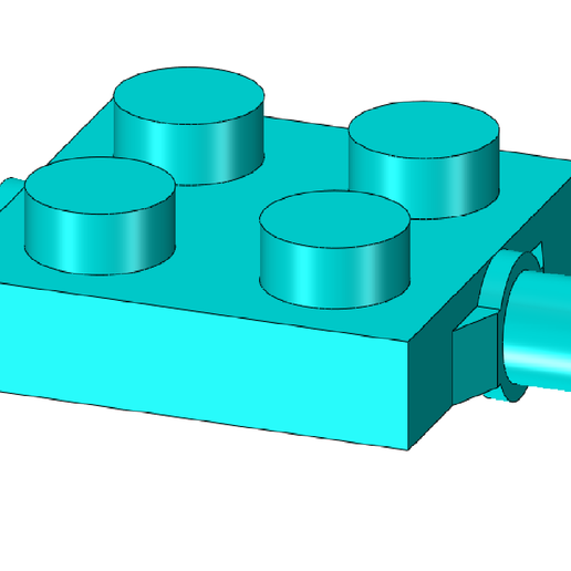 STL file Pixel bricks wheel adapters 🧱 ・3D printing model to download・Cults