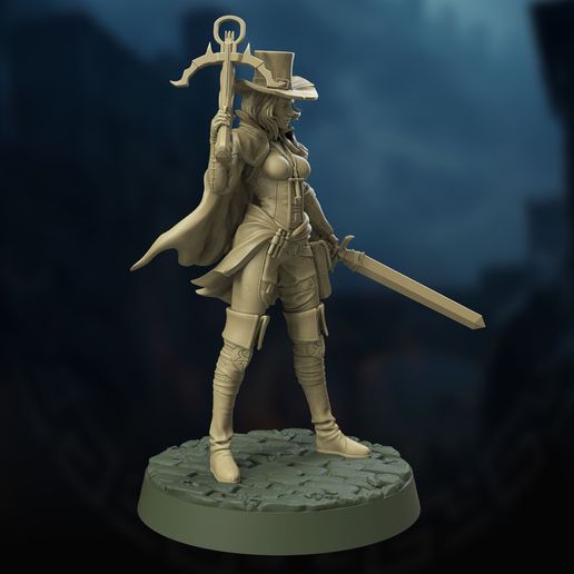 3D file Syl the Crimson Shadow, Rogue 👹 ・3D printing template to ...