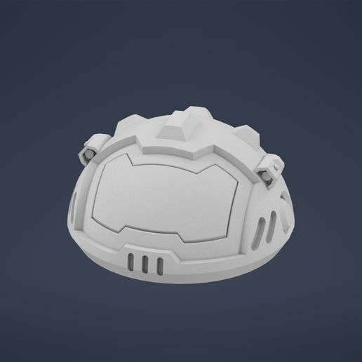 🛰 Space Dwarf Delta Pattern helmets・ STL File for 3D printing・Cults