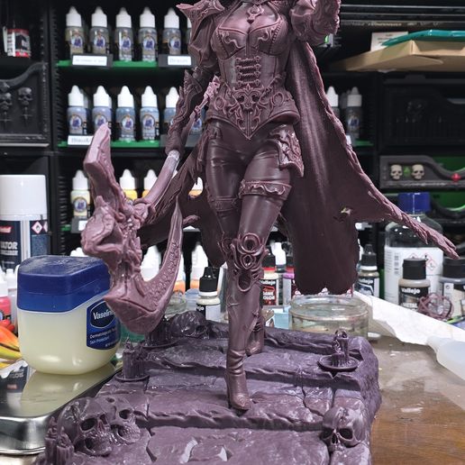 🧛 Legends of Aetheron: Selene Nightshade・3D Print・Cults