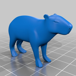 Capybara best free 3D printing files・36 models to download・Cults