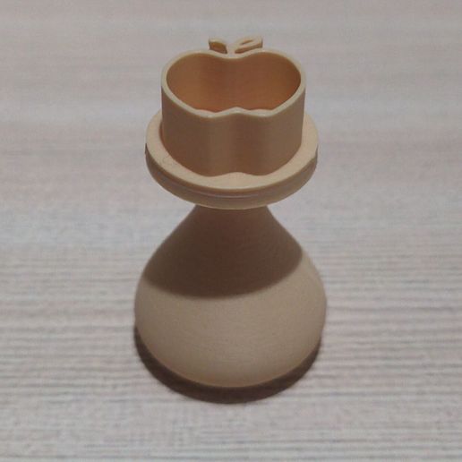 🍎 Sello Dulce Manzana・Archivo 3MF para Impresión 3D・Cults