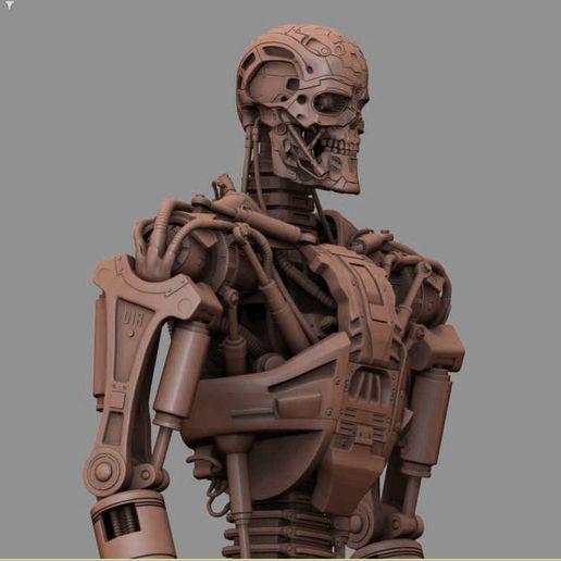 🦸 T-600 Terminator Salvation V2 High Detal.・ 3D File for 3D printing ...