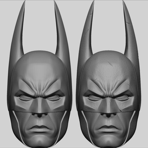 🦸 BATMAN - CUSTOM HEAD・ 3D File for 3D printing・Cults