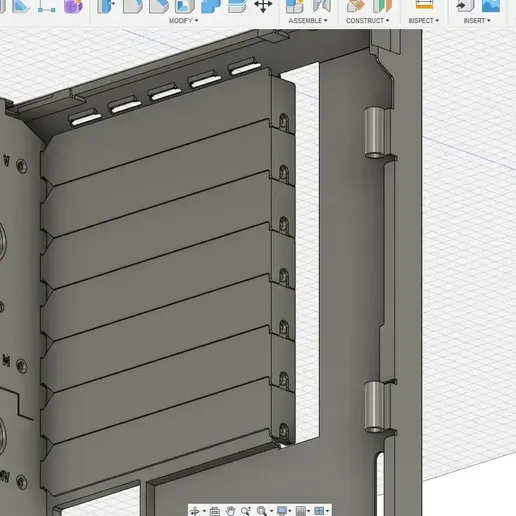 💻 Qube 500 PCI Slot cover・Free 3D File for ・Cults