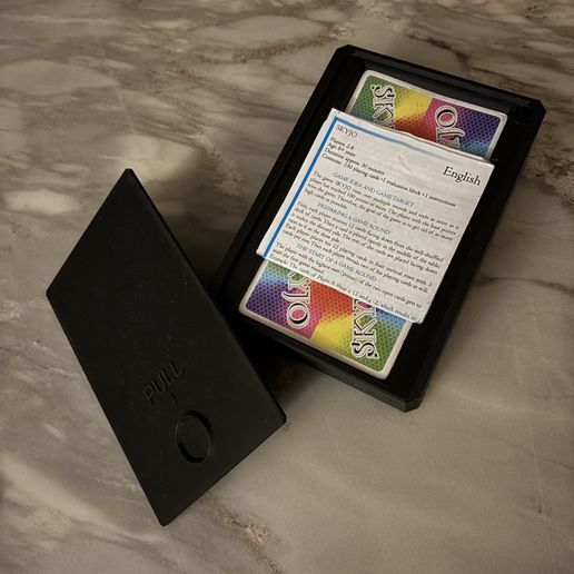 Impressora 3D Card box | Card box | Skyjo box • feito com Creality K1・Cults
