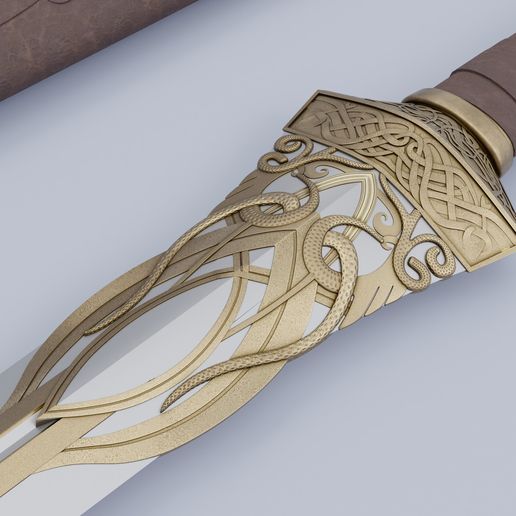 🗡️ Freya's Sword "Sparrow's Bite" - God of War・ 3D File for ・Cults
