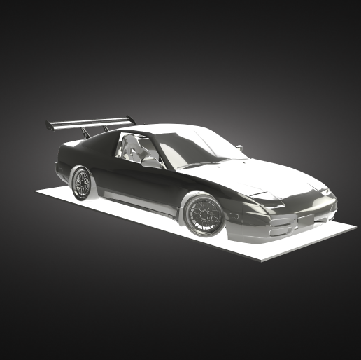 STL file Nissan 240SX Model 🚗 ・3D print design to download・Cults