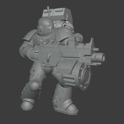 Free STL file Truescale Devastator Heavy Bolter・3D printable object to ... Free STL file Truescale Devastator Heavy Bolter・3D printable object to ...