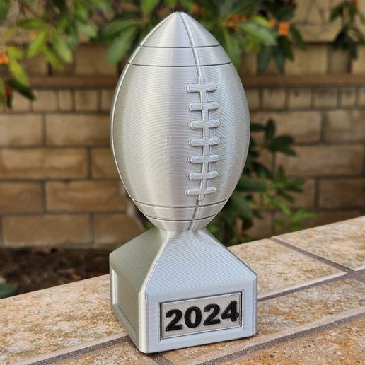 🏈 Football Trophies 🏆・ STL File for 3D printing・Cults