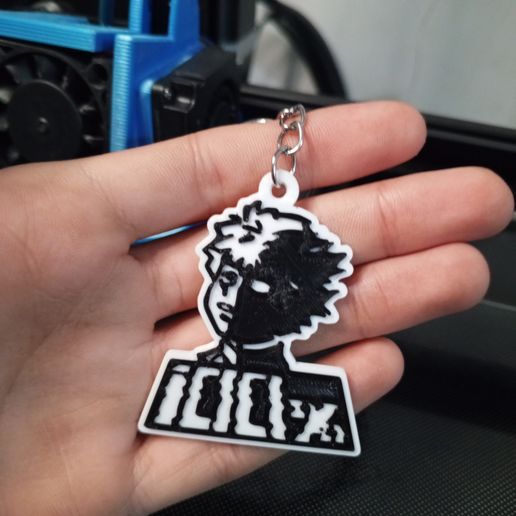🗝️ Keychain Mob psycho 100・ STL File for 3D printing・Cults